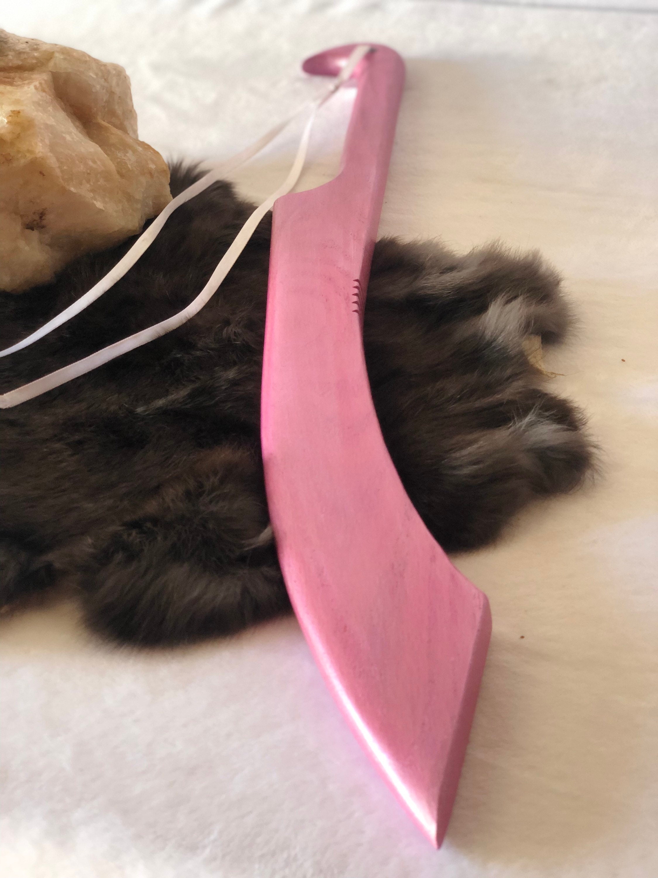 Kids Wooden Pirate Sword Handcrafted Toy Weapon Short Scimitar Solid ...