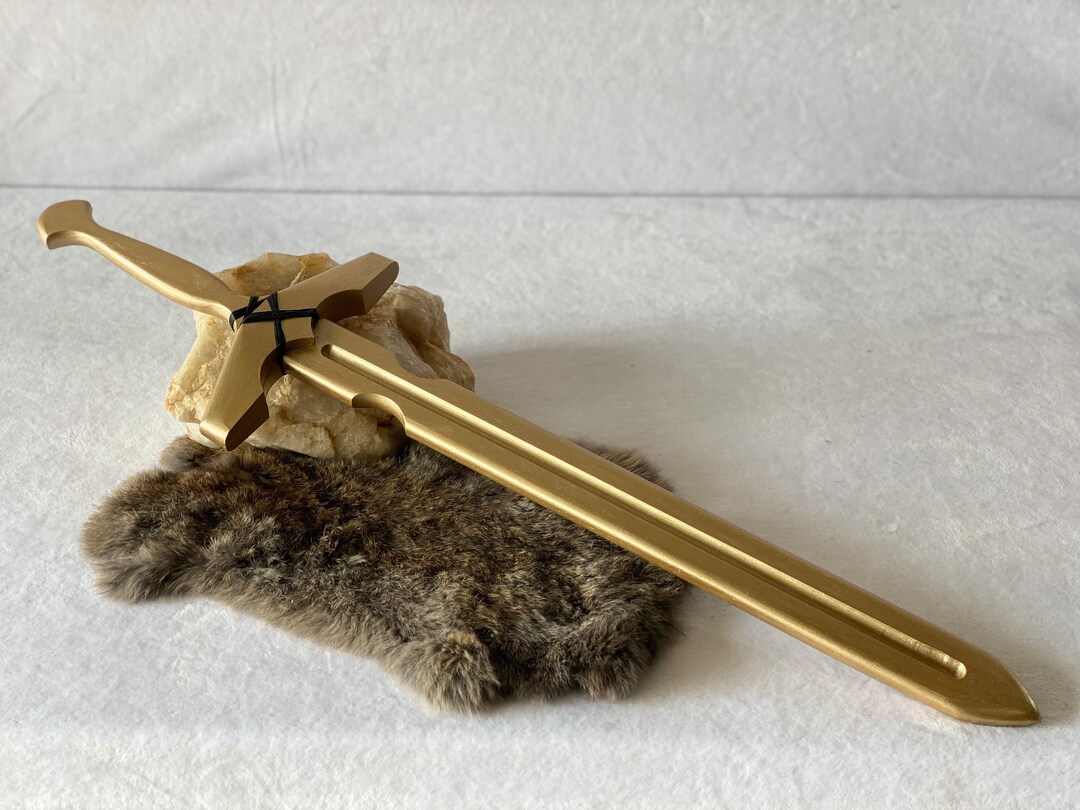 Handcrafted Wooden Viking Sword for Adult Teens Costume Weapon Ren ...