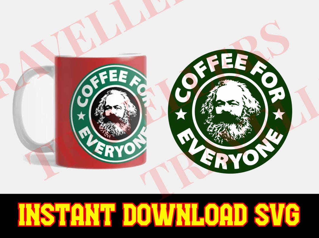 KARL MARX SVG, Karl Marx Joke Svg, Karl Marx Clipart, Karl Marx ...