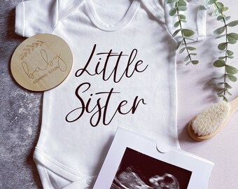 Little Sister Baby Grow - Etsy
