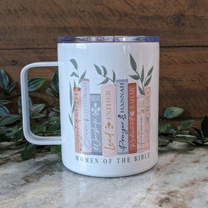 Women of the Bible Insulated Mug, Christain, Religious, Coffee Cup ...