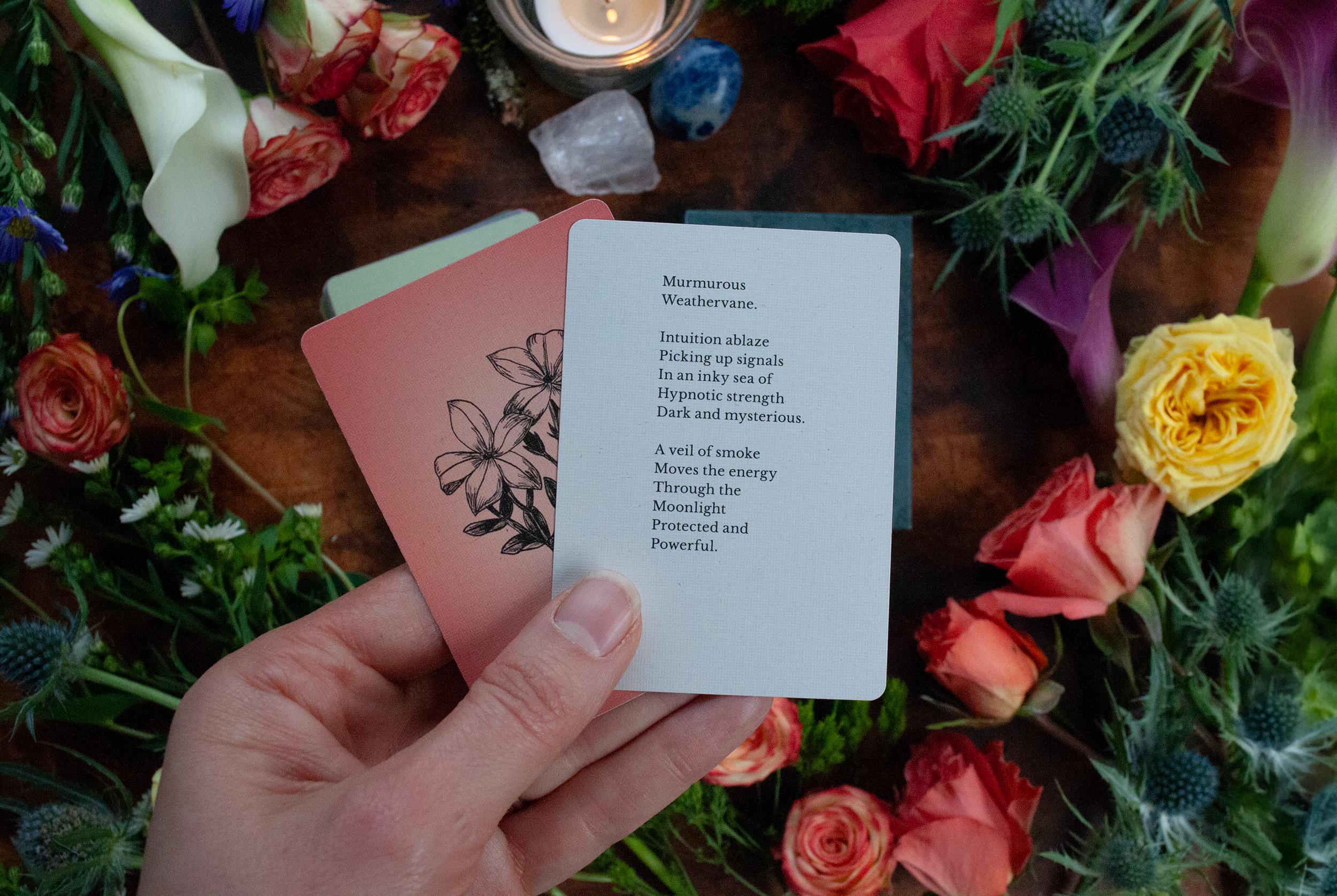 Plant Poetry Oracle Deck: 60 Botanical Cards for Intuition - Etsy
