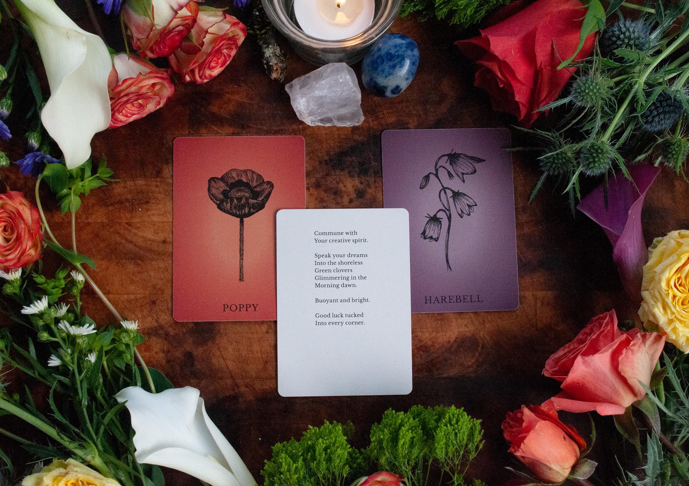Plant Poetry Oracle Deck: 60 Botanical Cards for Intuition - Etsy