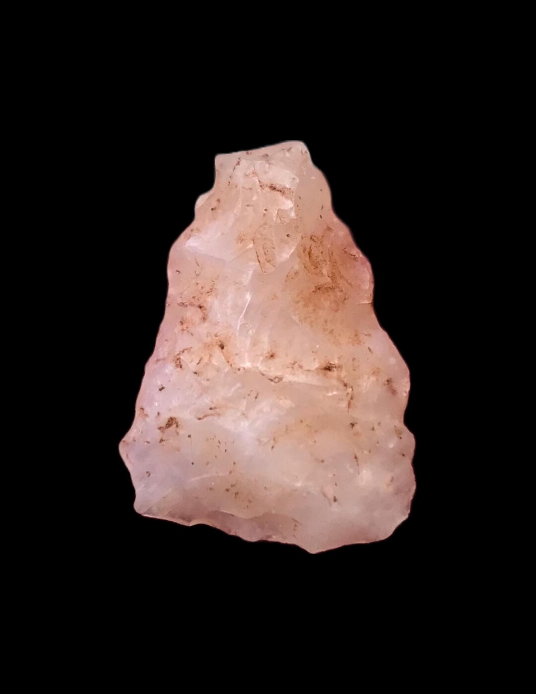 Texas Triangular Shaped Arrowhead Native American Stone Tool Ancient ...