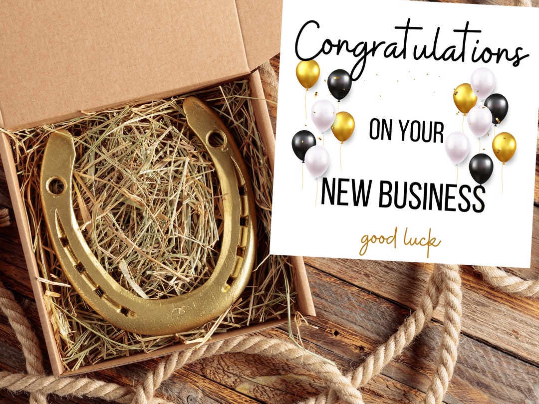 Congratulations on Your New Business Entrepreneur Gift Grand Opening ...