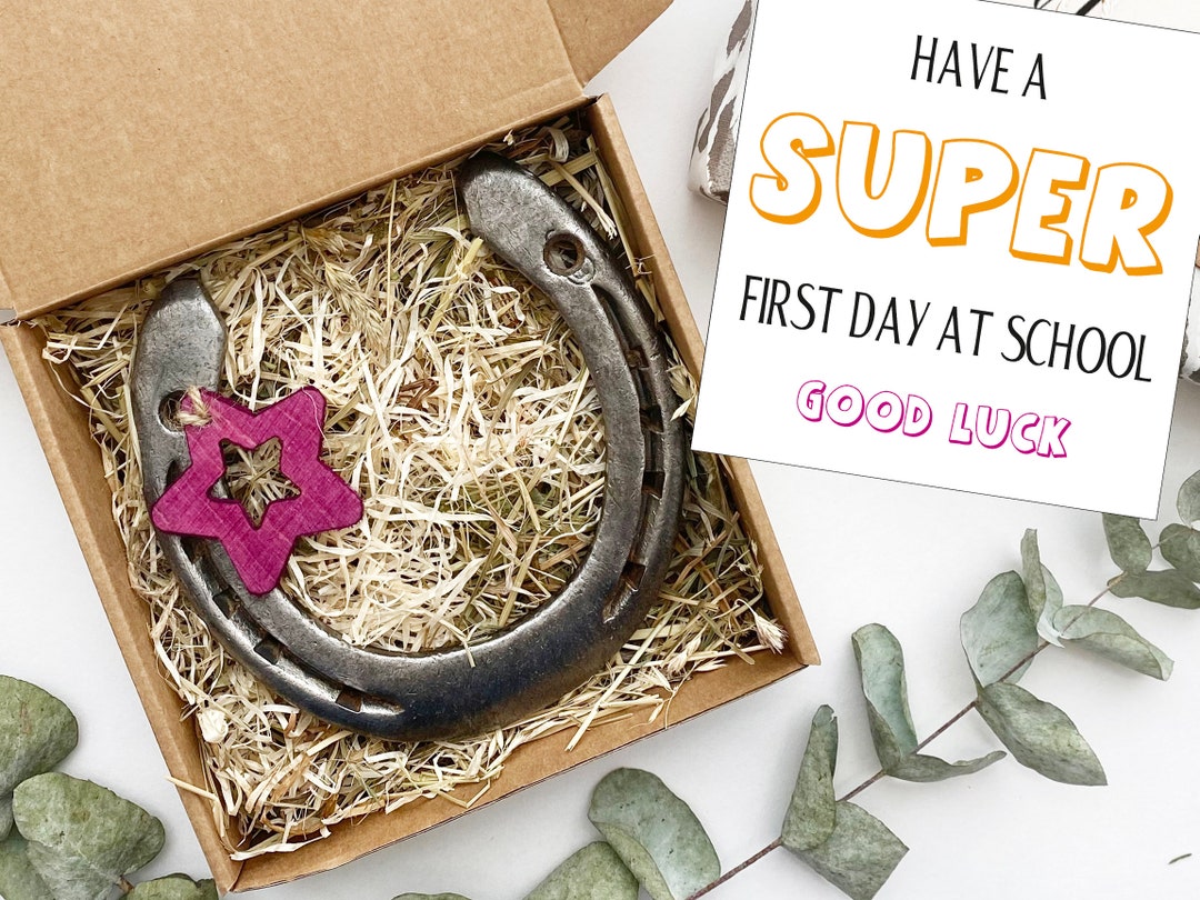 Good Luck Gift First Day of School Have a Super First Day at - Etsy
