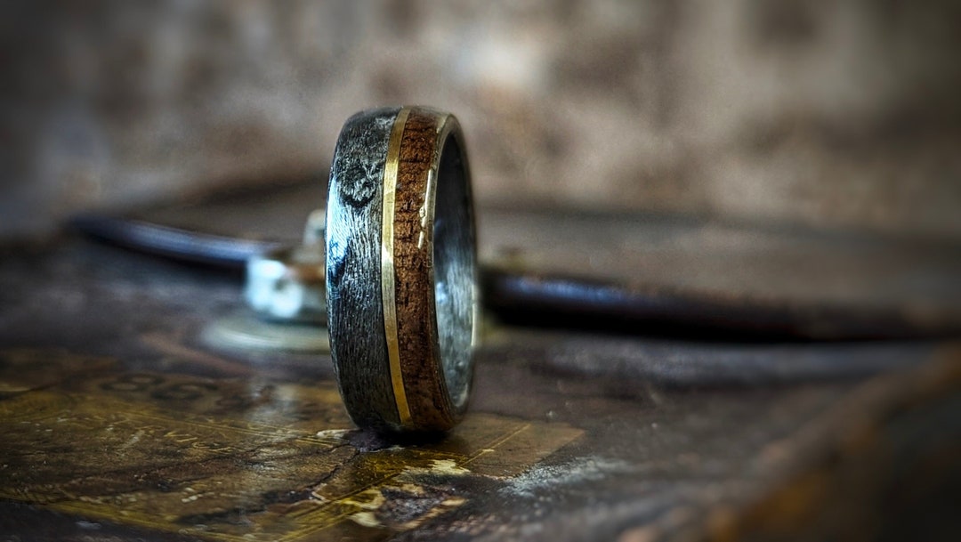 WW2 Era Lee Enfield Walnut, Grey Maple and Brass Ring - Etsy