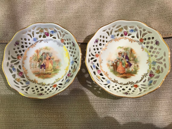 Schumann Porcelain Trinket Dishes Arzberg Germany - Etsy