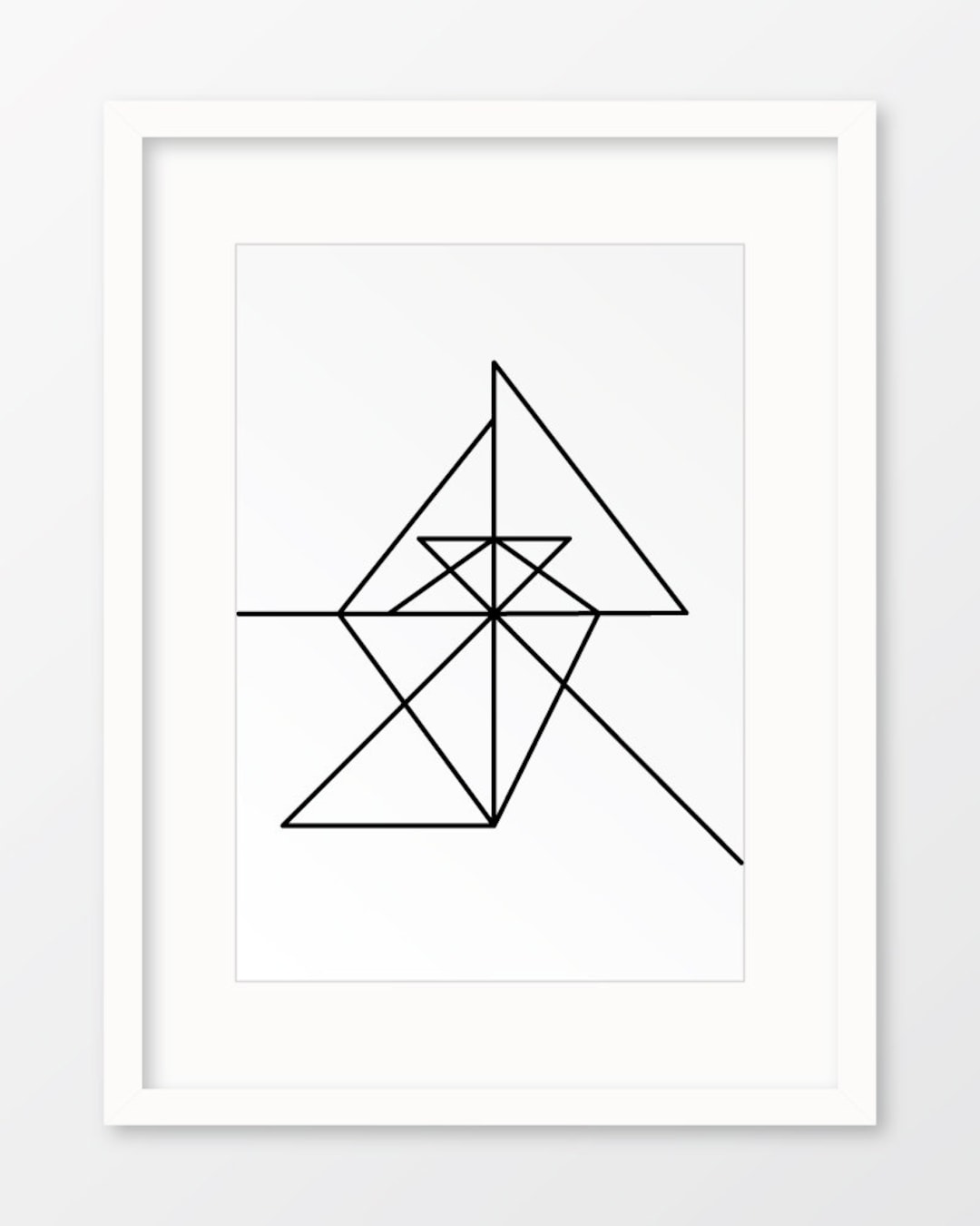 Continuous Line, Line Art, Geometric Line, Geometric Print, Minimalism ...