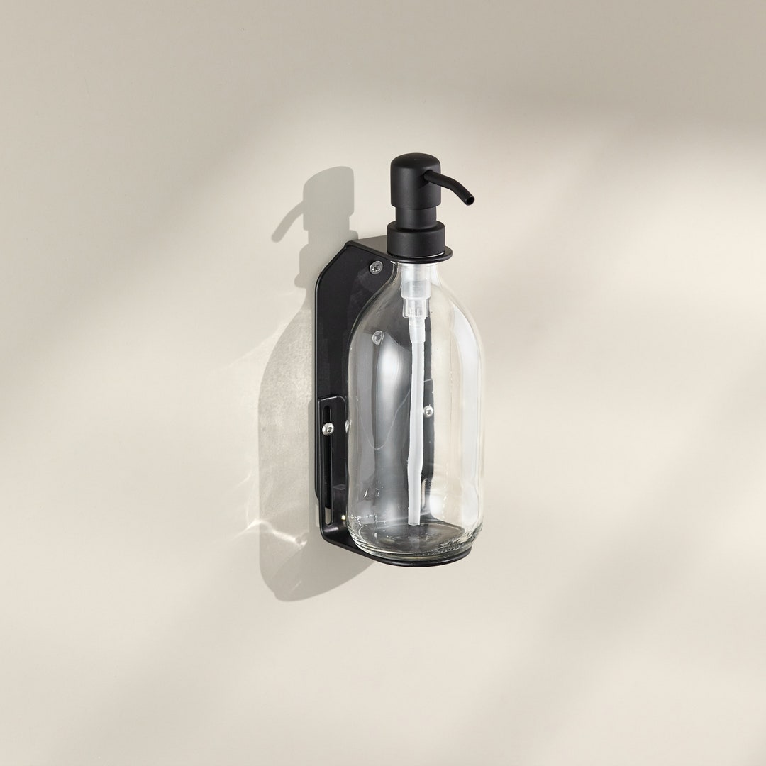 Wall Mounted Soap Dispenser Holder Hand Soap Bracket Wall - Etsy