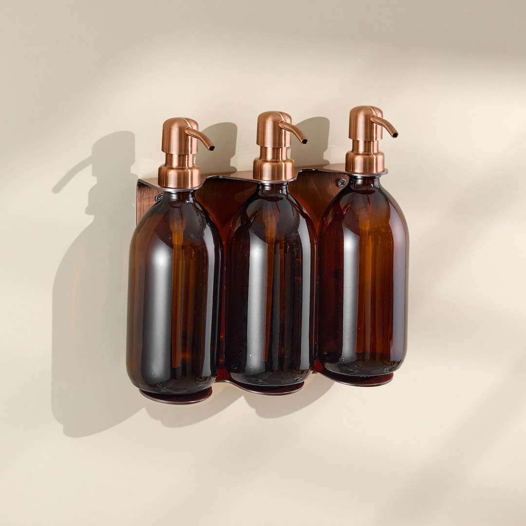 Wall Mounted Soap Dispenser Holder, Hand Soap Bracket, Wall Soap ...