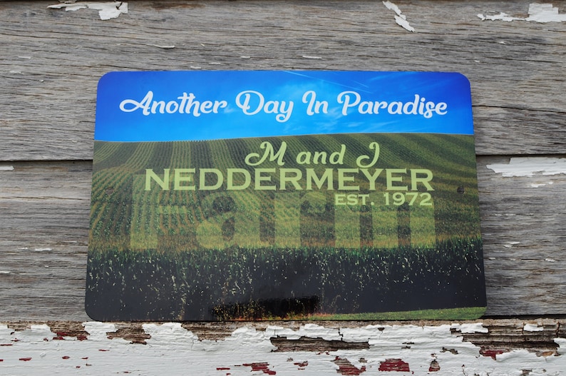 Customize Your Own Sign Custom Personalized Design 8 X 12 Inch | Etsy