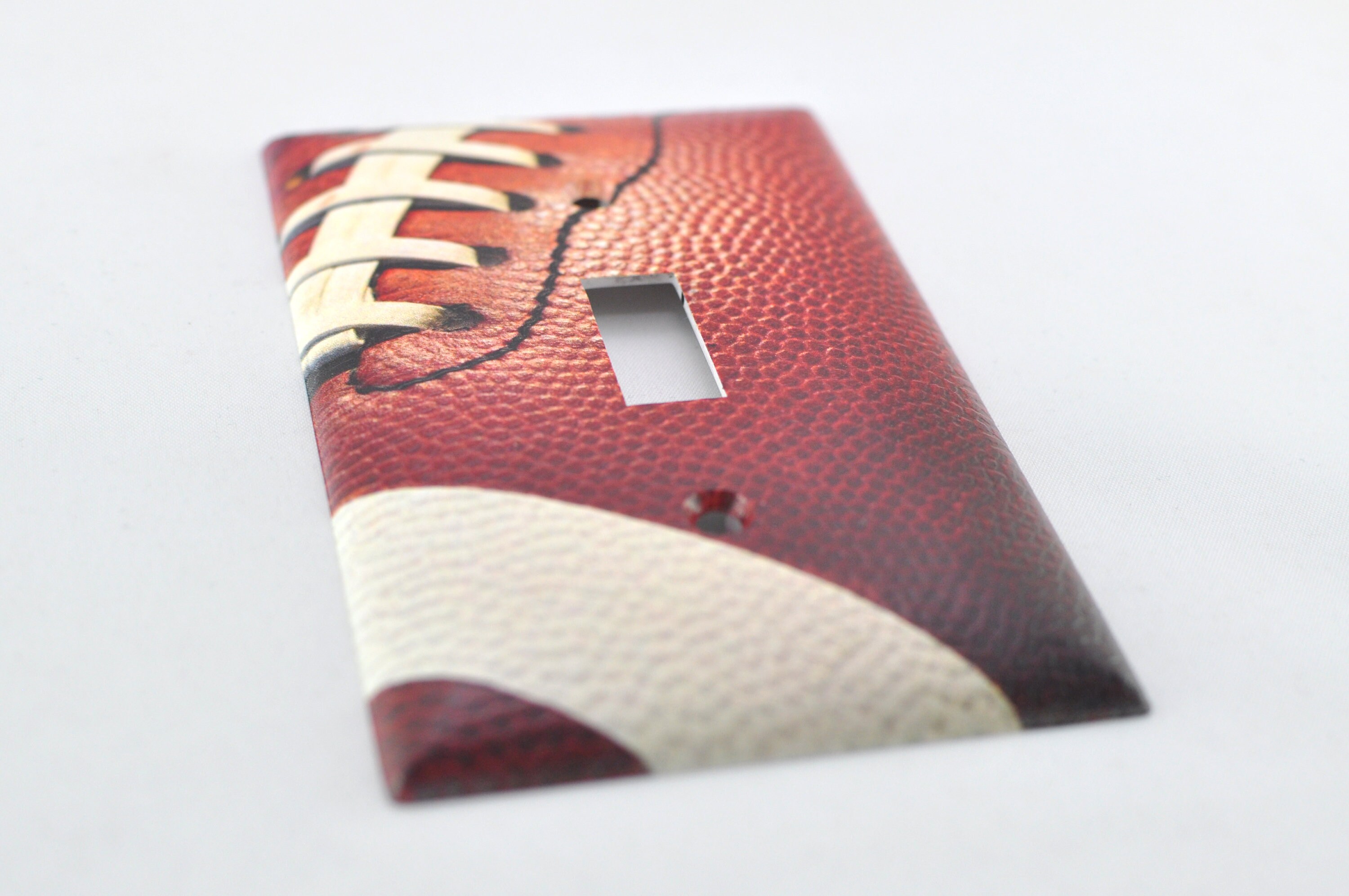 Textured Football Light Switch Wall Plate Cover Home Decor - Etsy