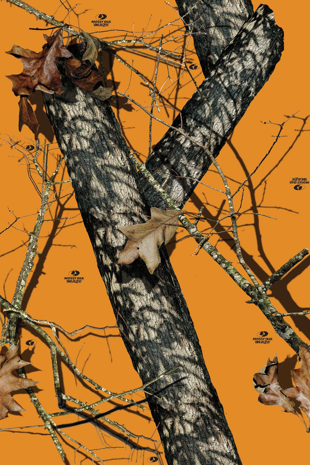 Mossy Oak Blaze Camo Vinyl Roll - Outdoor Adhesive Camo Vinyl Wrap ...