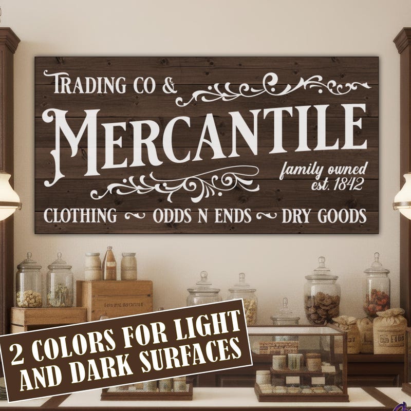 Mercantile Sign - Etsy