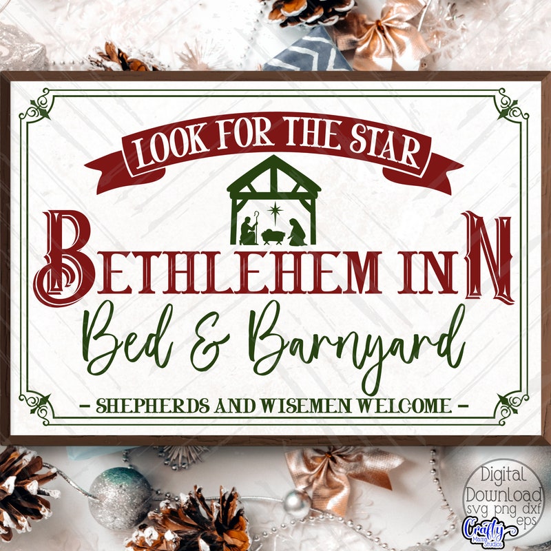 Nativity Sign - Etsy
