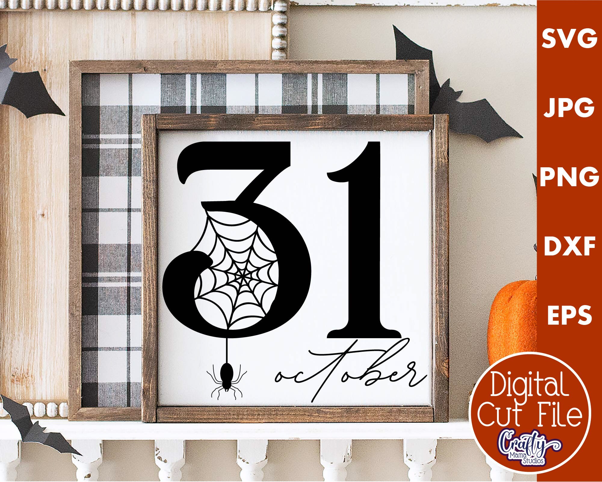 Halloween Svg October 31st Svg October 31 Svg Farmhouse - Etsy