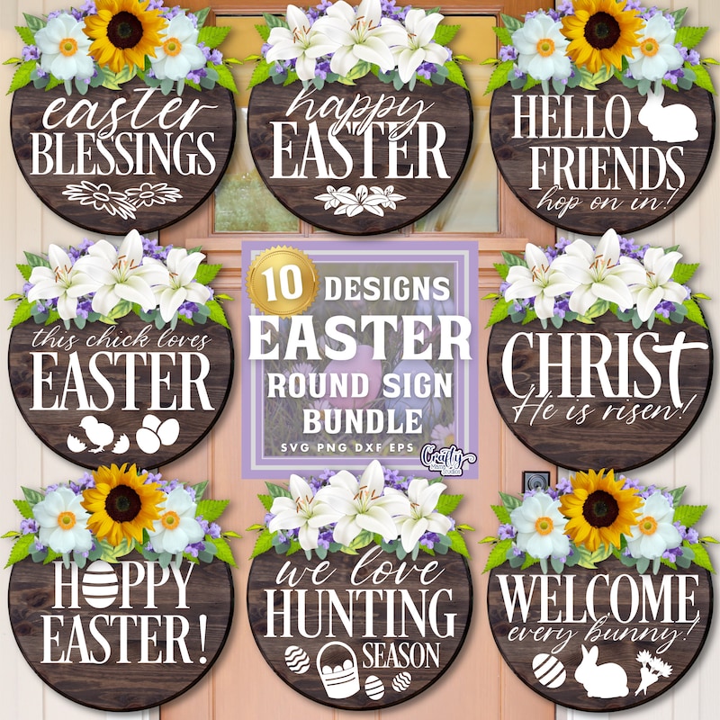 Easter Signs - Etsy