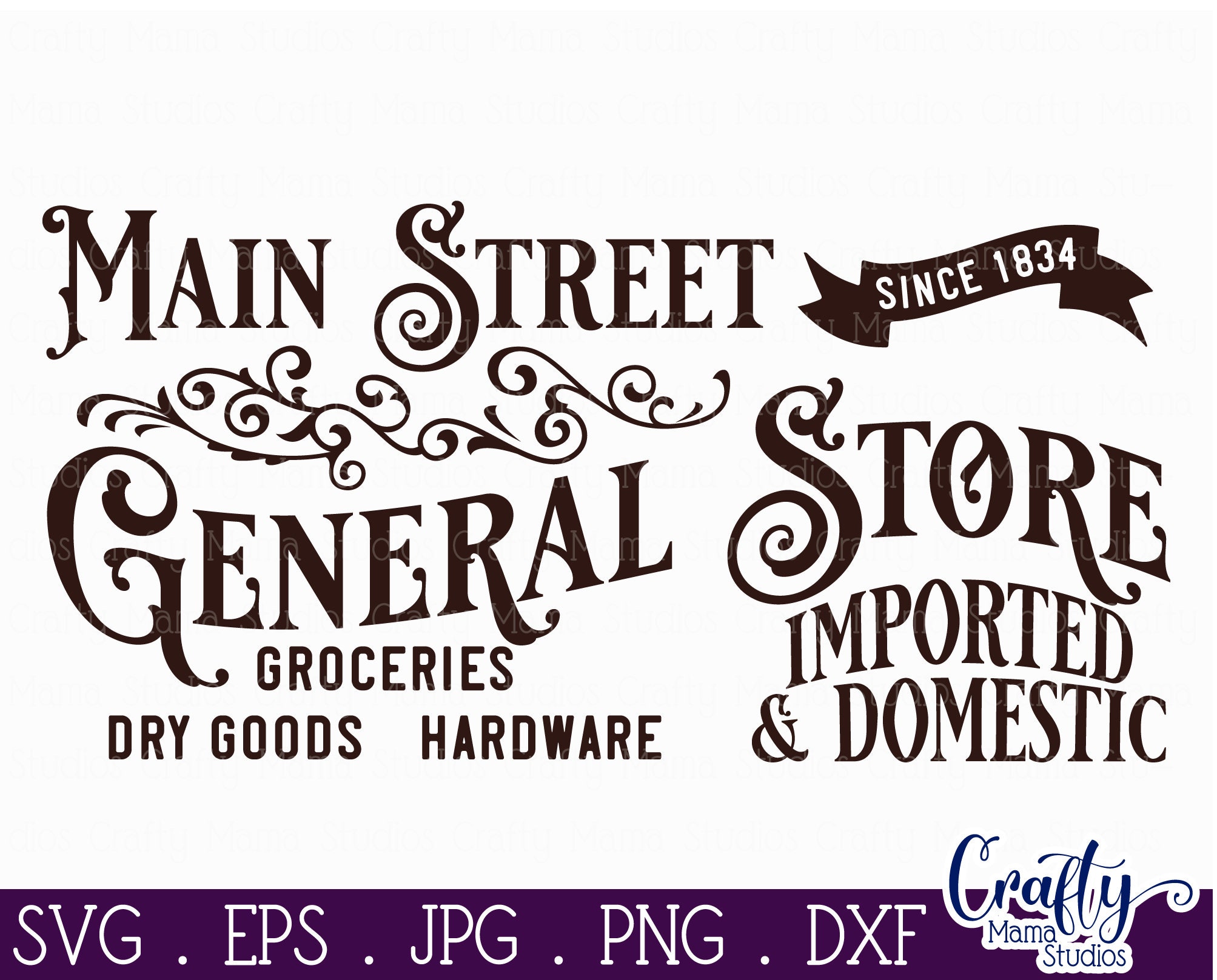 General Store Svg Farmhouse Svg Farmhouse Sign Svg Cricut | Etsy