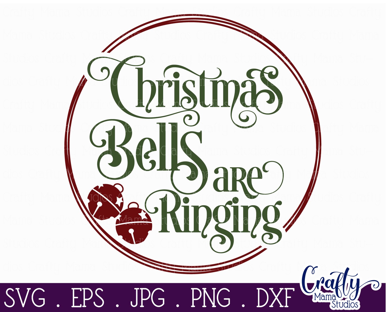 Christmas Bells Are Ringing Svg Christmas Svg Christmas - Etsy