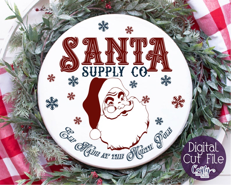 Santa Christmas Svg Bundle Christmas Sign Svg Christmas - Etsy