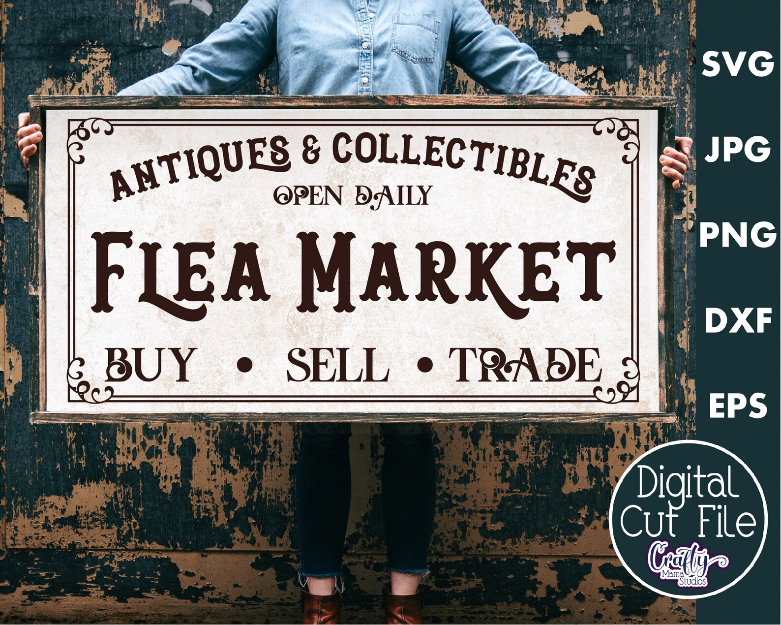 Flea Market Svg Farmhouse Svg Home Svg Farmhouse Sign Svg | Etsy
