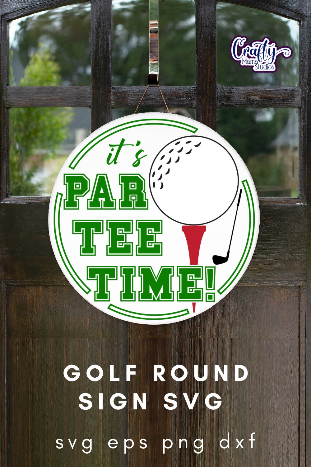 Par Tee Time Svg Wood Round Golf Svg Golf Round Sign Svg - Etsy