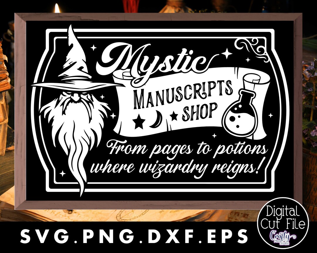 Halloween Wizard Svg Files Halloween Svg Files Halloween - Etsy