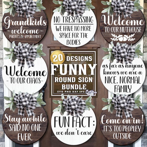 Funny Welcome Sign - Etsy