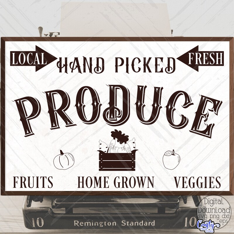 Produce Signs - Etsy