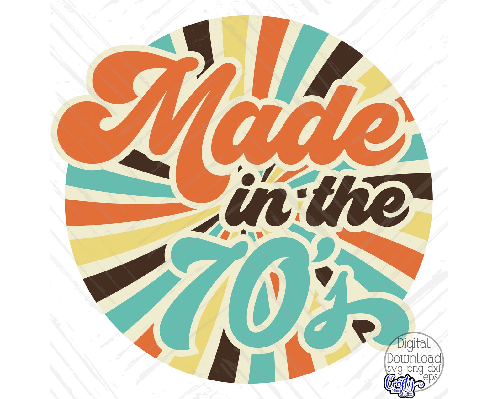Made in the 70's Svg, Retro Svg, Hippie Svg, Svg Files for Cricut ...