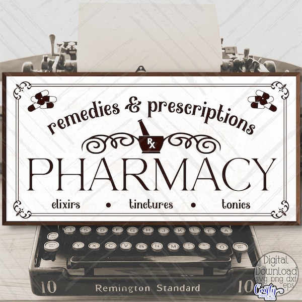 Pharmacy Sign - Etsy