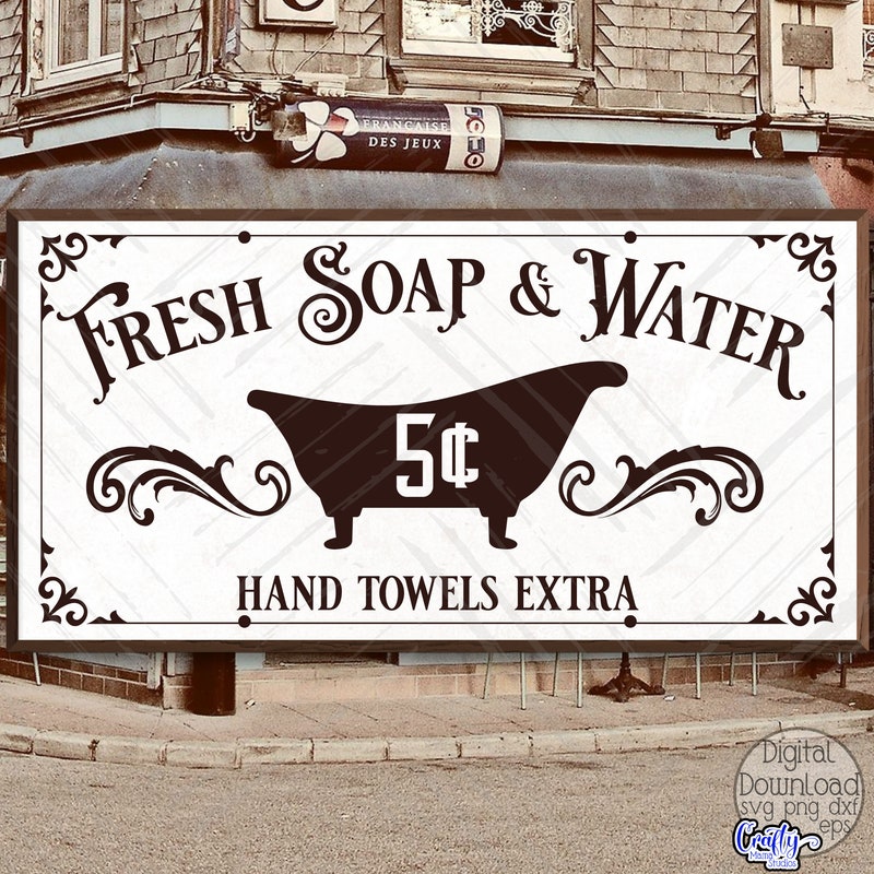 Vintage Soap Sign - Etsy