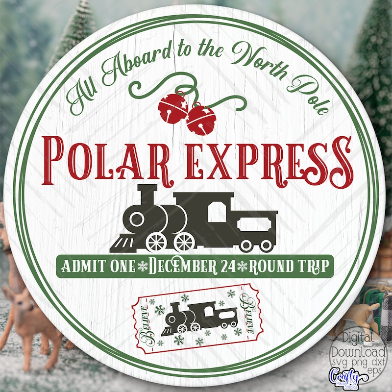 Polar Express Sign - Etsy