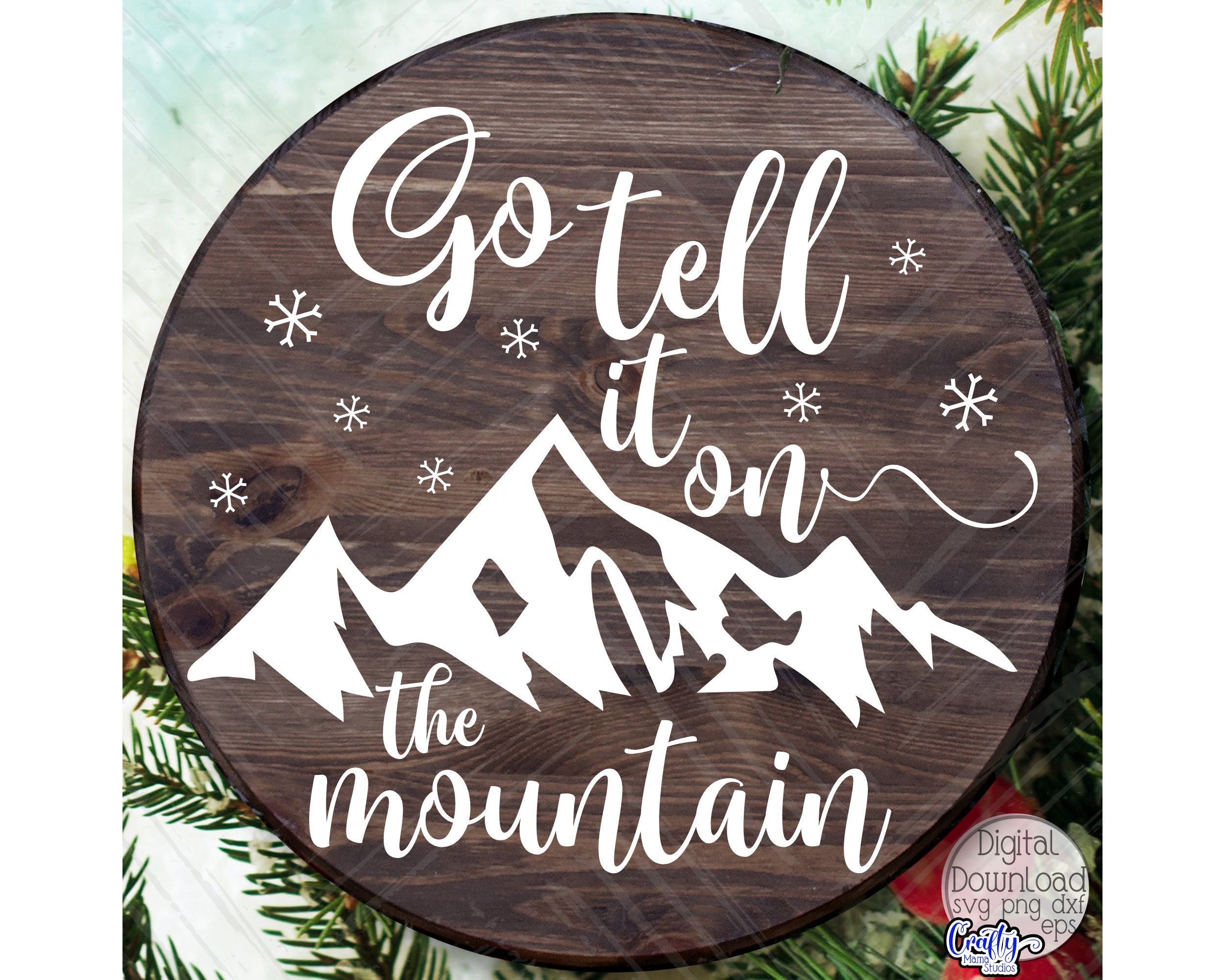 Go Tell It On The Mountain Clip Art