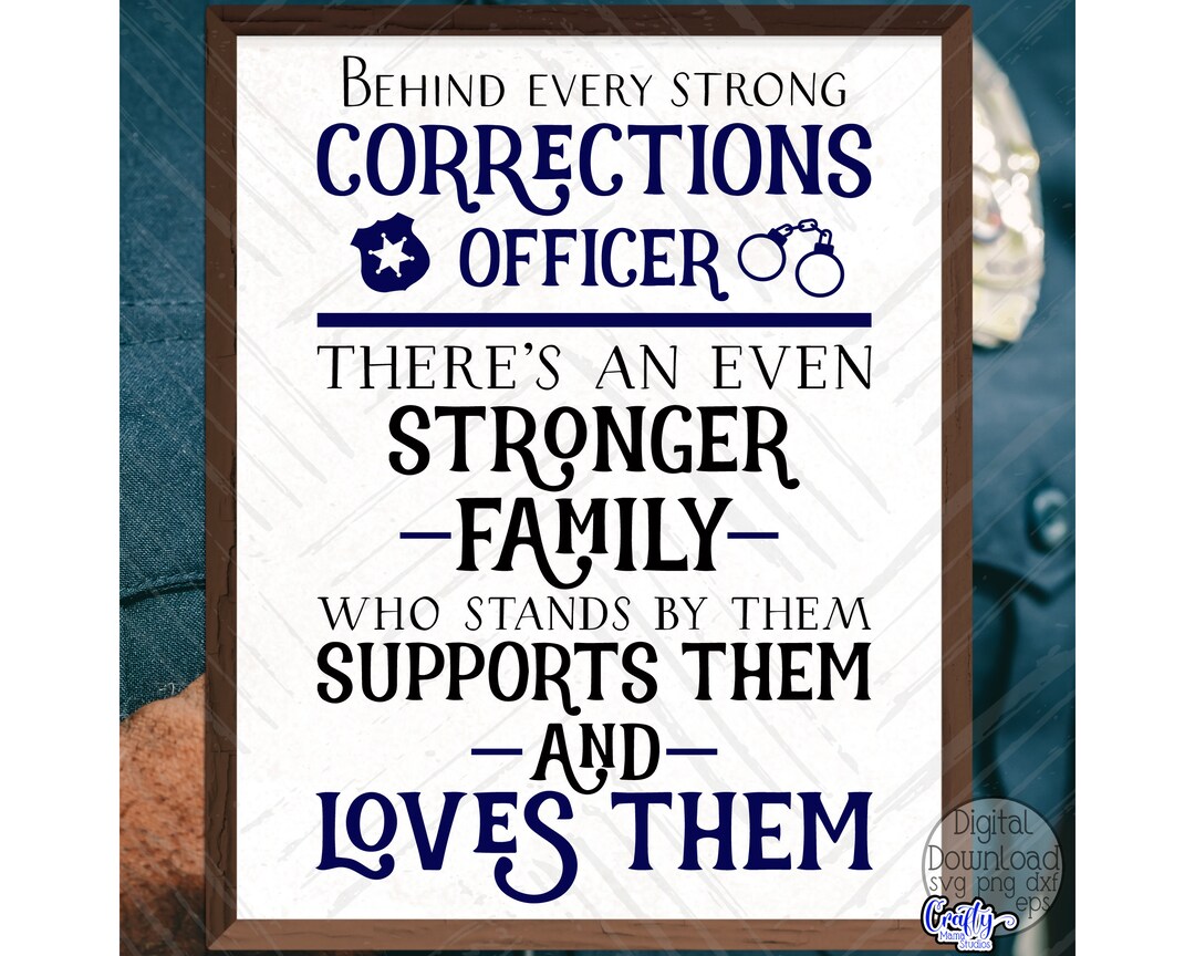 Corrections Officer Svg, Corrections Officer Sign Svg, Corrections ...