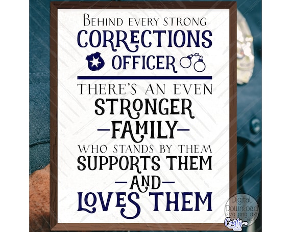 Female Correctional Officer Quotes Women Correctional Officer Graphic