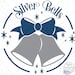 Silver Bells Svg, Christmas Svg Files, Christmas Sign Svg, Christmas ...