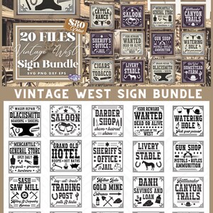 Vintage Western Svg Bundle Vintage Farmhouse Svg Vintage - Etsy