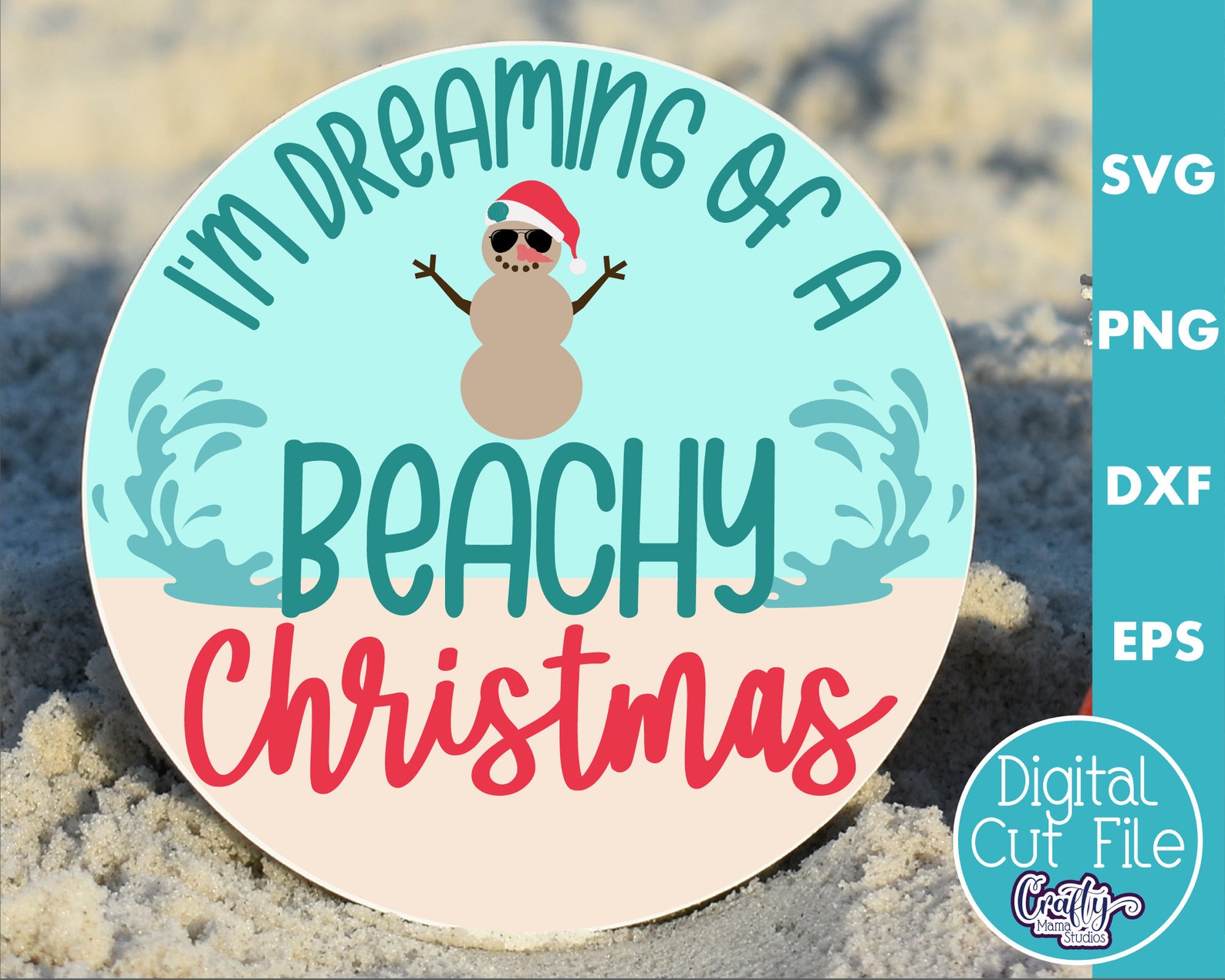 Beach Christmas Svg Bundle, Beach Christmas Sign Svg, Beach Christmas ...