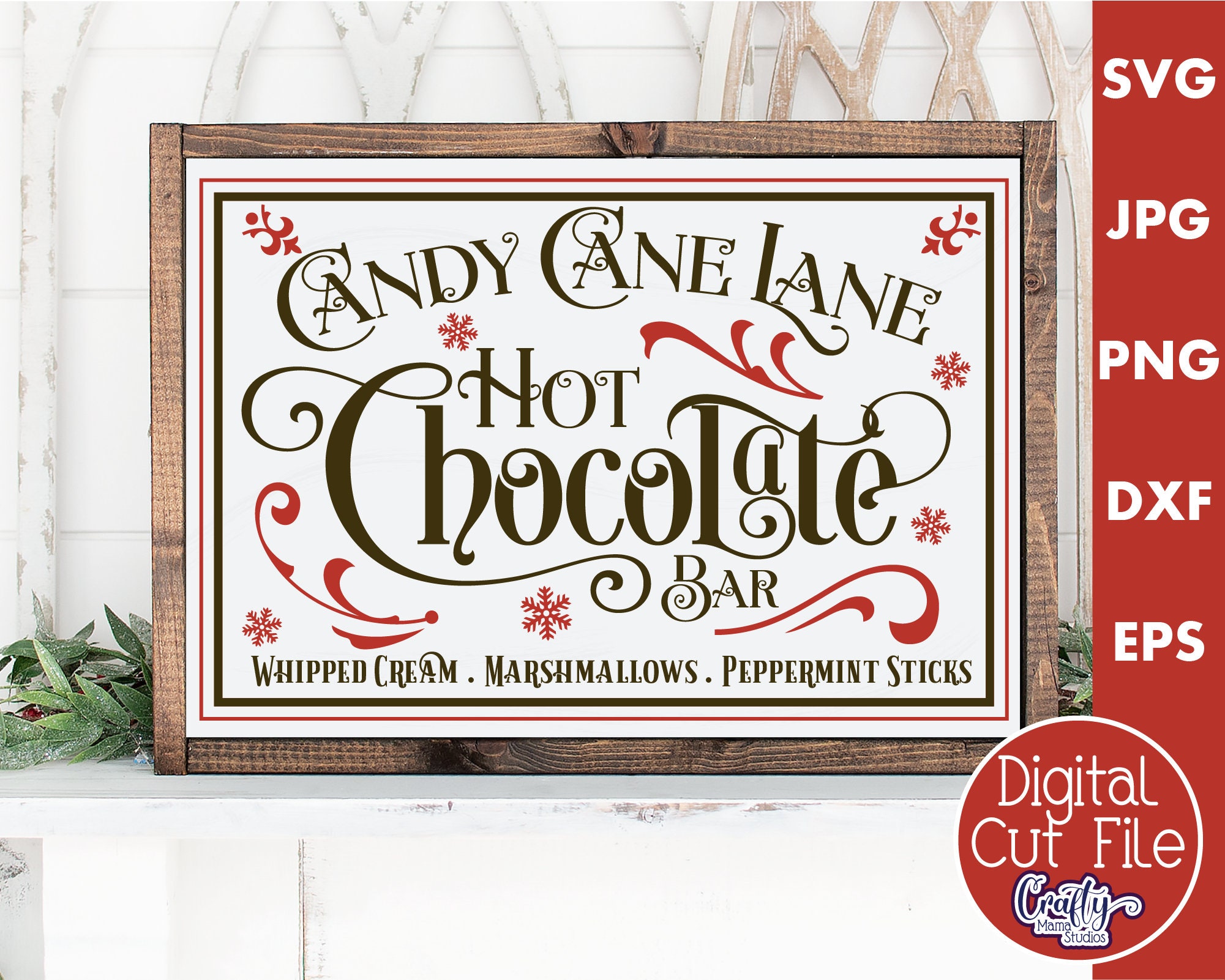 Digital Hot Chocolate Svg Sublimation Design Scalable Vector Graphics ...