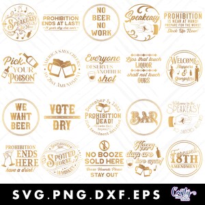 Beer Svg Bundle, Bar Sign Svg, Beer Door Hanger Svg, Drinking Svg ...
