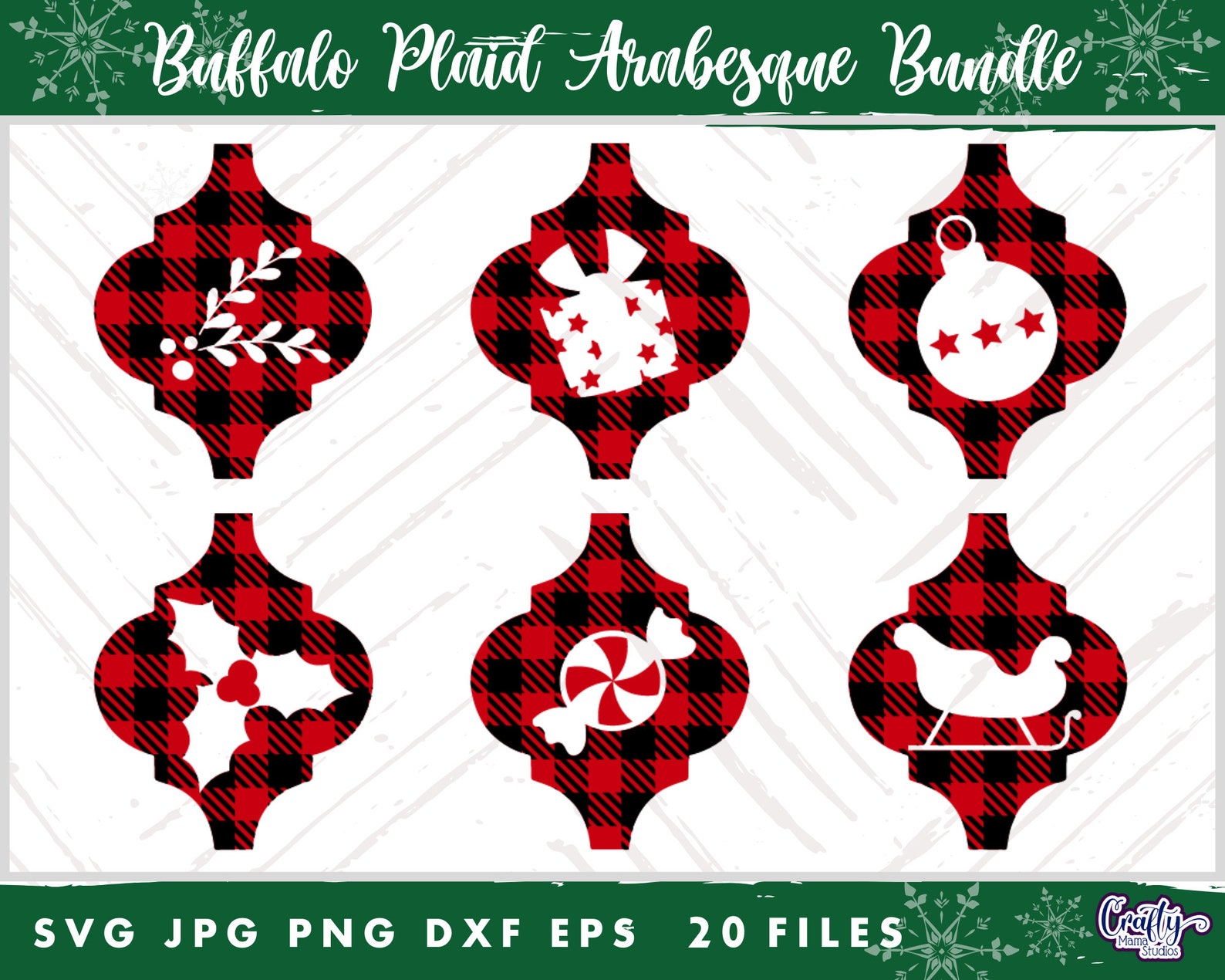 Arabesque Tile Svg Christmas Tile Ornament Svg Arabesque | Etsy