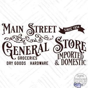 General Store Svg, Farmhouse Svg, Farmhouse Sign Svg, Cricut Svg, Svg ...