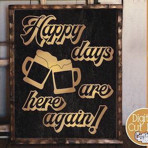 Vintage Beer Svg Bundle, Drinking Svg File, Bar Sign Svg, Alcohol Svg ...
