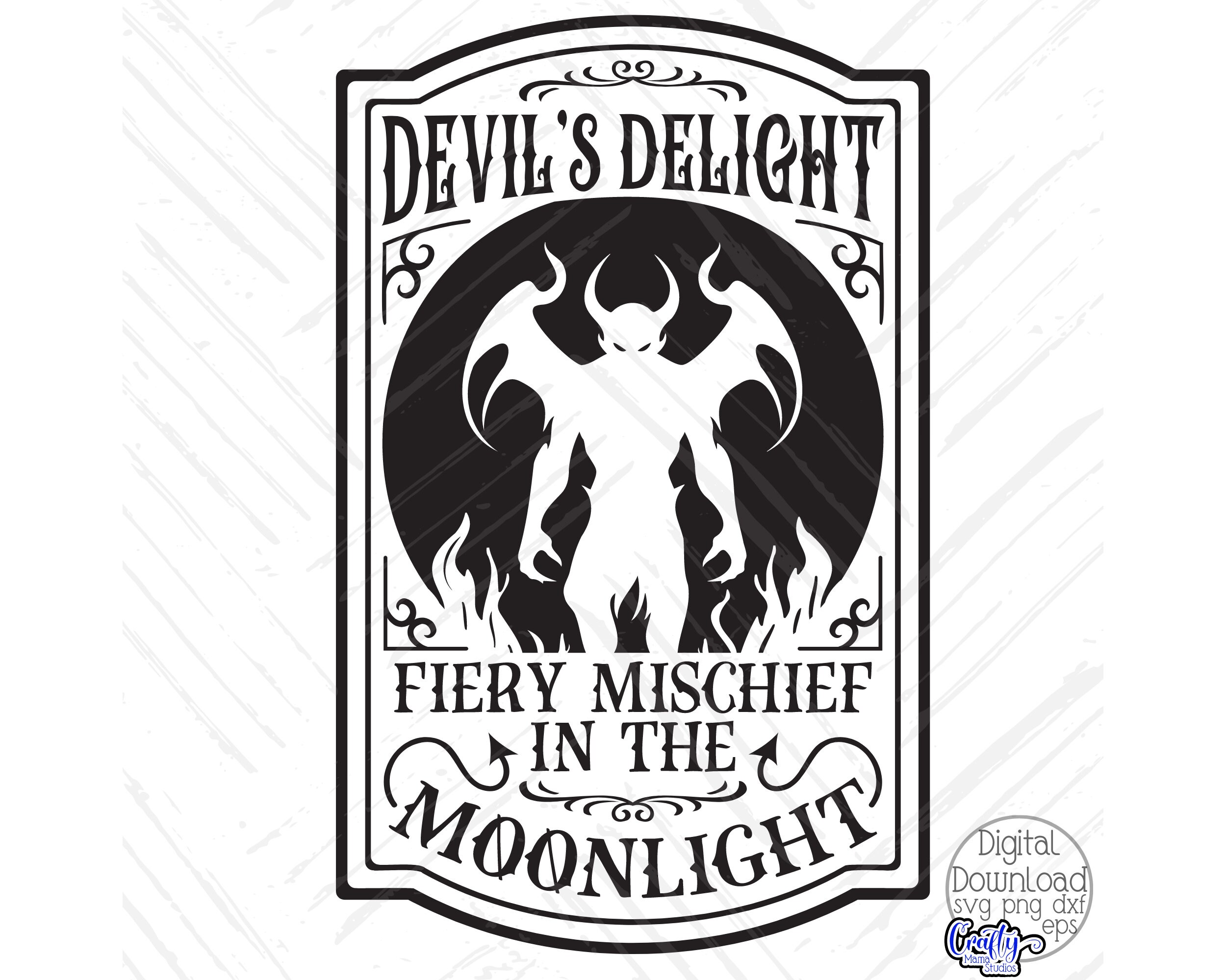 Devil SVG, Devil PNG, Devils Delight Svg, Halloween Svg, Halloween Sign ...