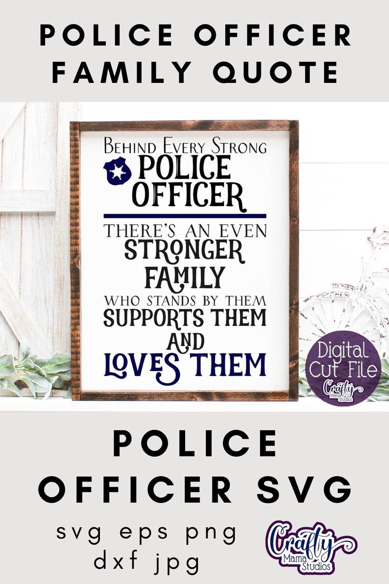 Police Svg Police Sign Svg Inspirational Svg Quotes Svg - Etsy