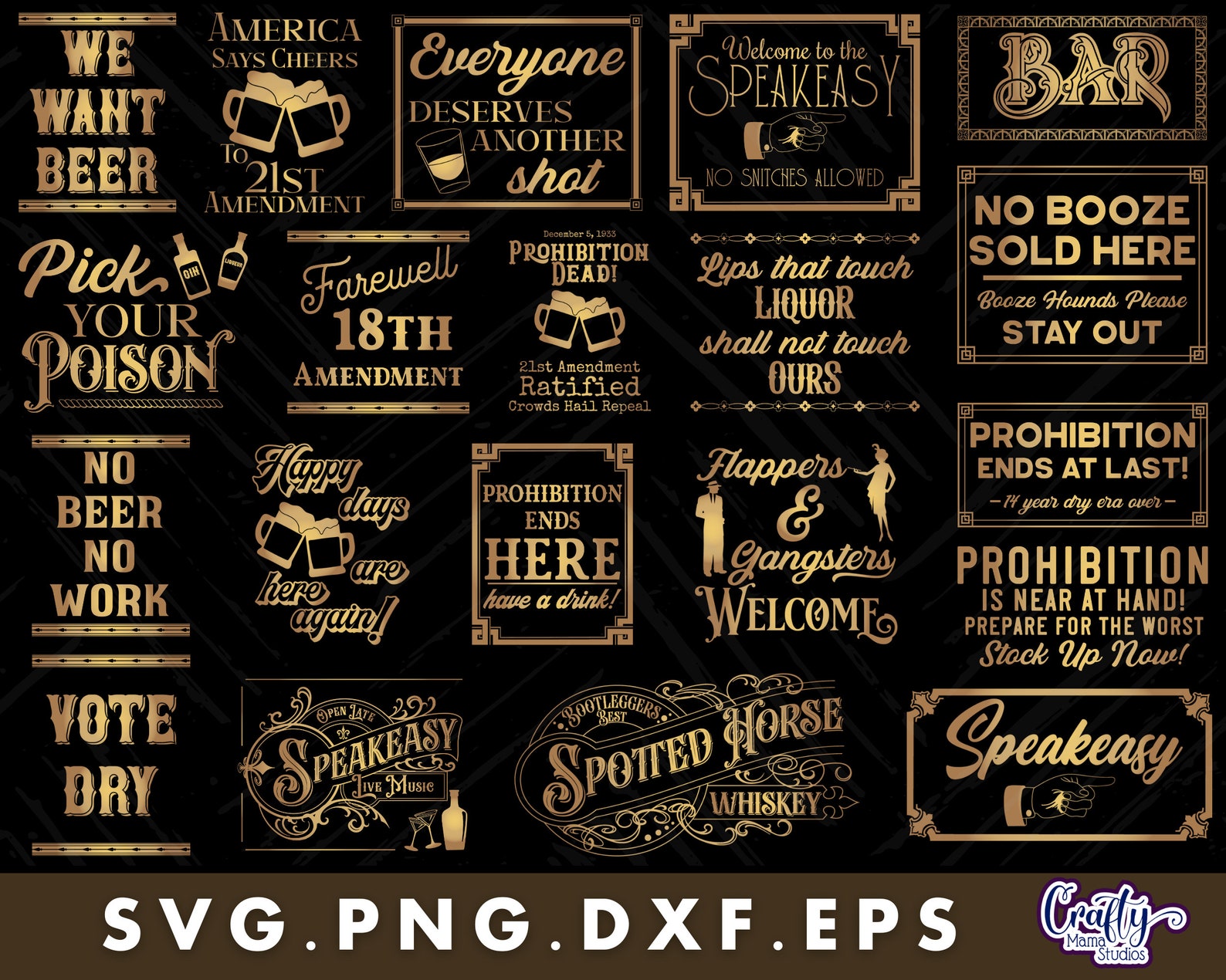 Vintage Beer Svg Bundle, Drinking Svg File, Bar Sign Svg, Alcohol Svg ...