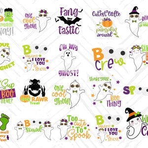 Kids Halloween Svg Bundle, Kids Halloween Shirt Svg, Kids Halloween ...