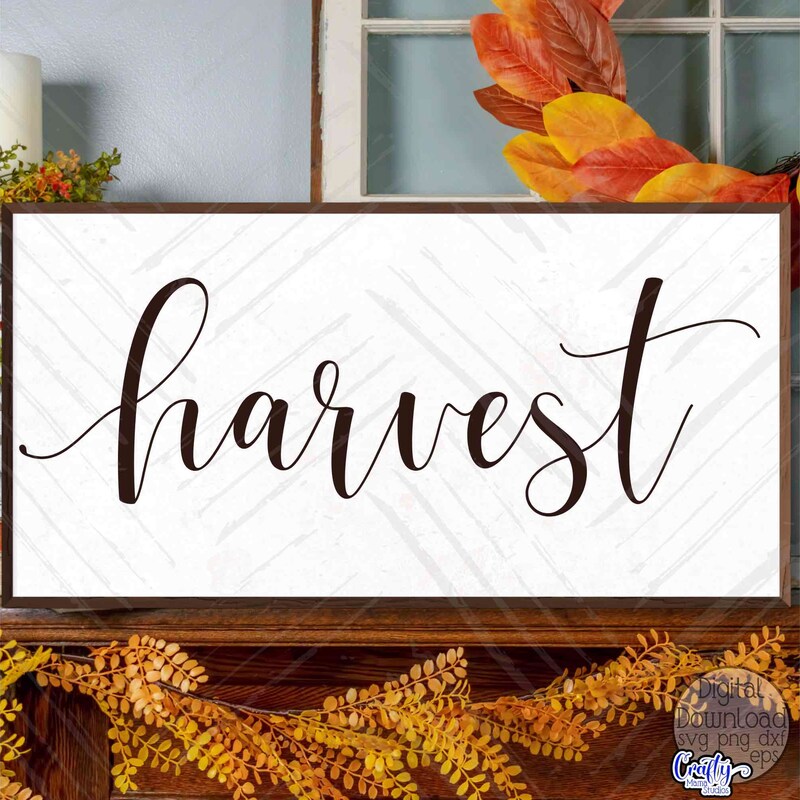 Harvest Signs - Etsy
